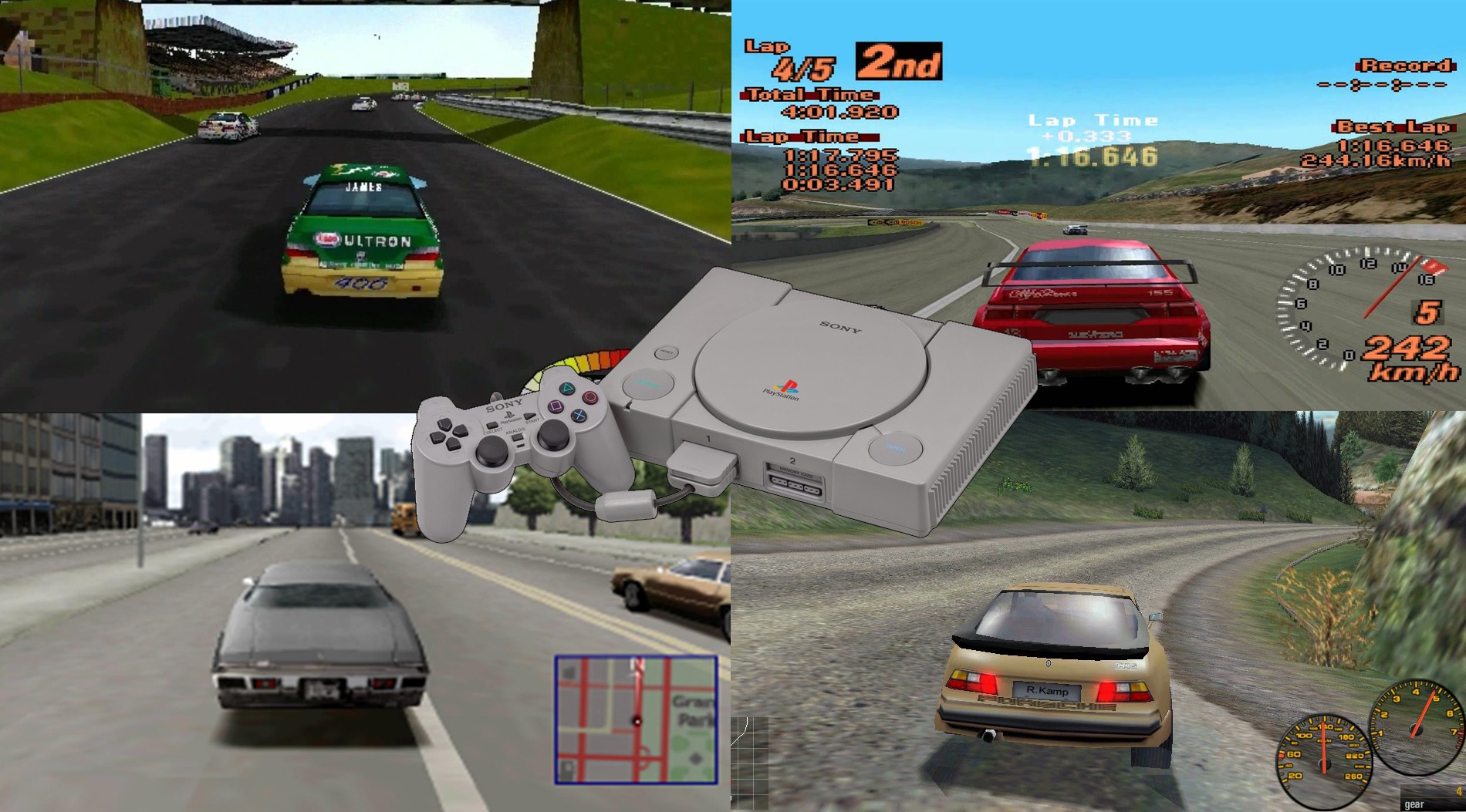 20 anos de PlayStation 1: jogos de corrida - Revista Fullpower ...