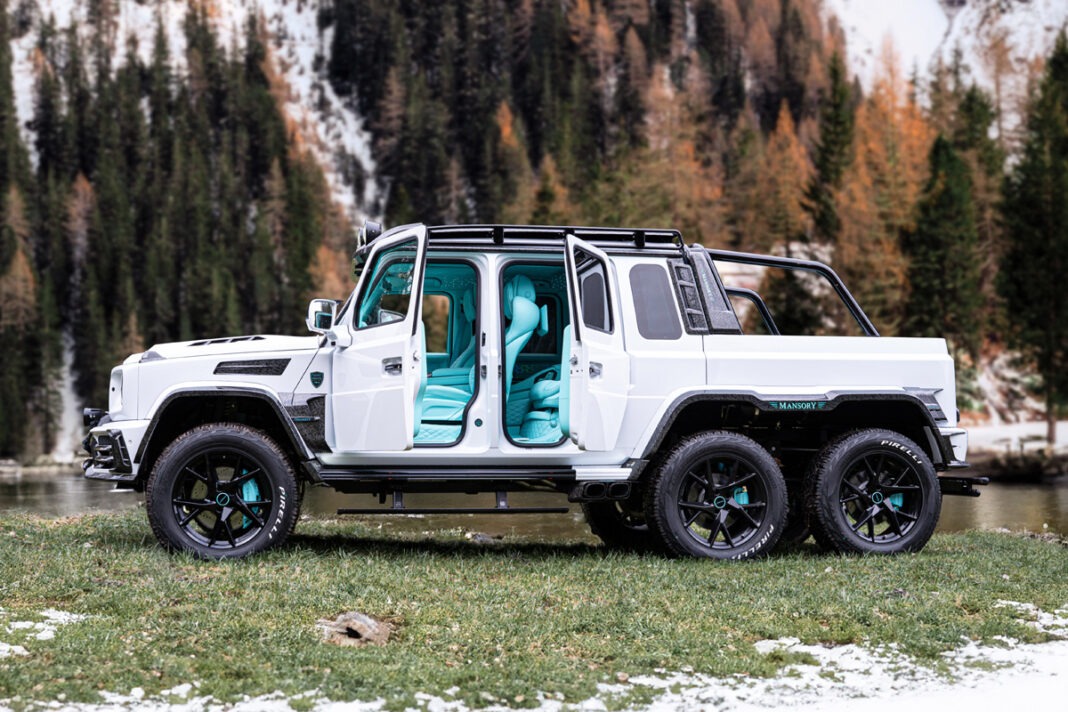 Mansory Gronos 6x6 com 900 cv é preparado para o off-road extremo ...
