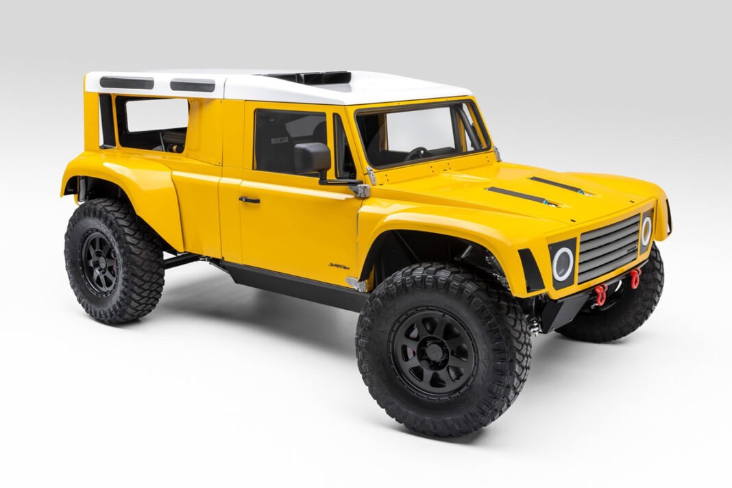 Scarbo Vintage recria o antigo Land Rover Defender, mas com motor de ...